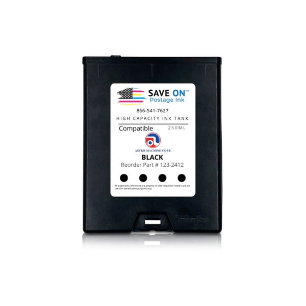 AstroJet 123-2412 | Memjet Ink Compatible Hi-Cap Black 250ml Ink Tank ...