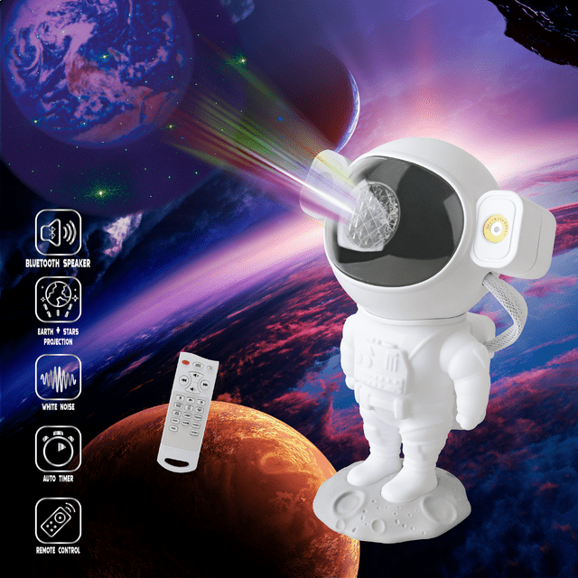 AstroLite LED Star Earth Projector And Bluetooth Speaker (ASTROLITE ...