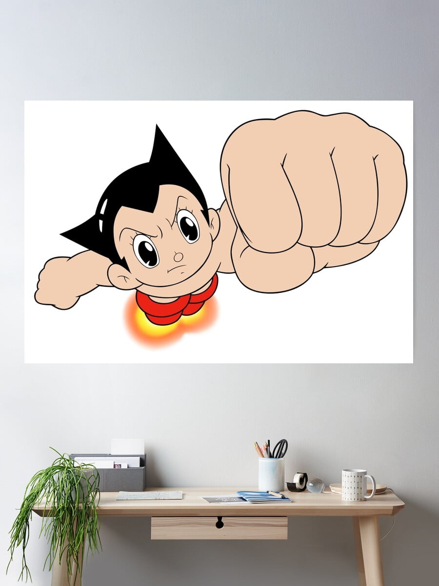 Astroboy Toby Movie Cartoon Poster Wall Art, Modern Wall Decor For ...