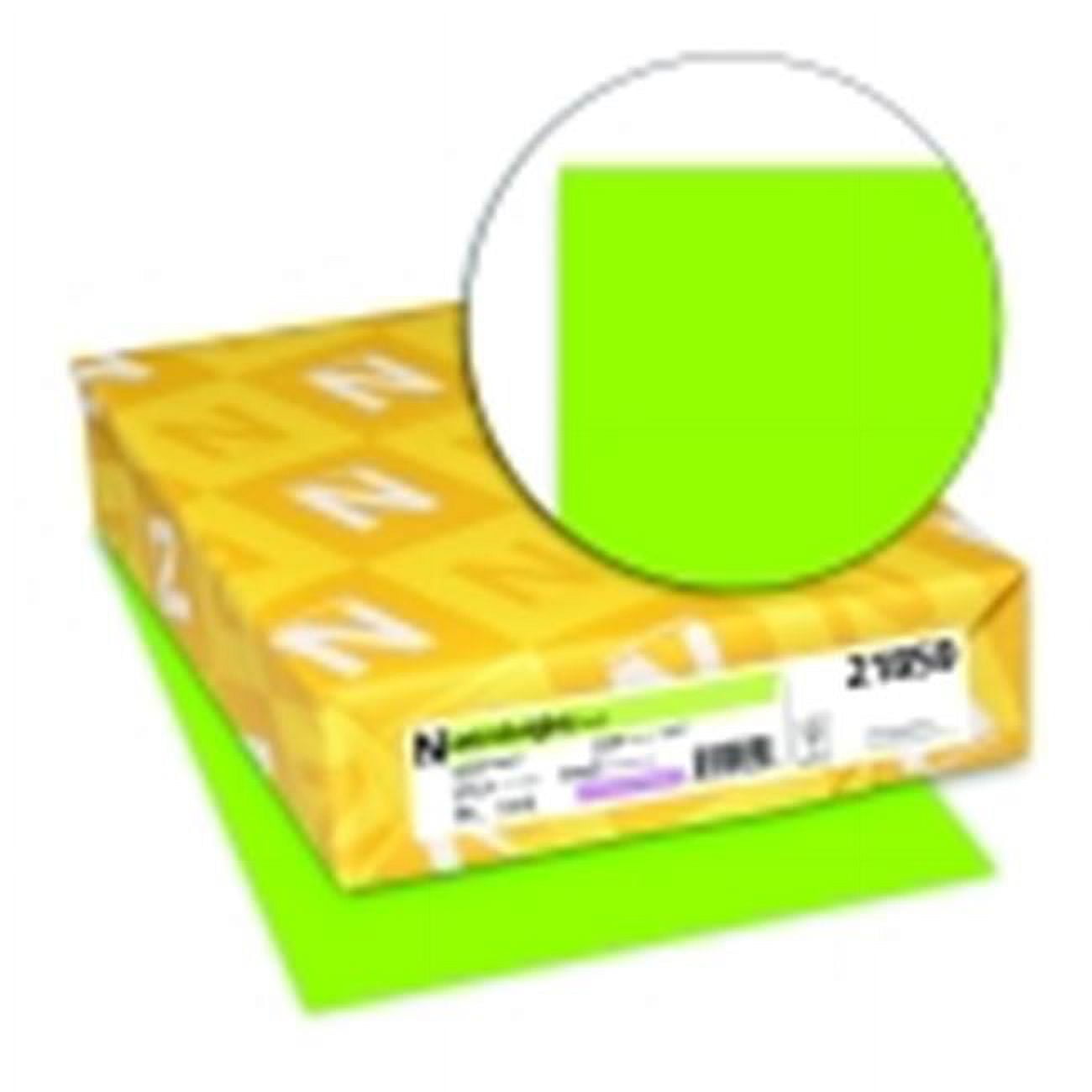 Astrobrights 8.5 x 11 in. Acid-Free Multi-Purpose Paper, Vulcan Green ...