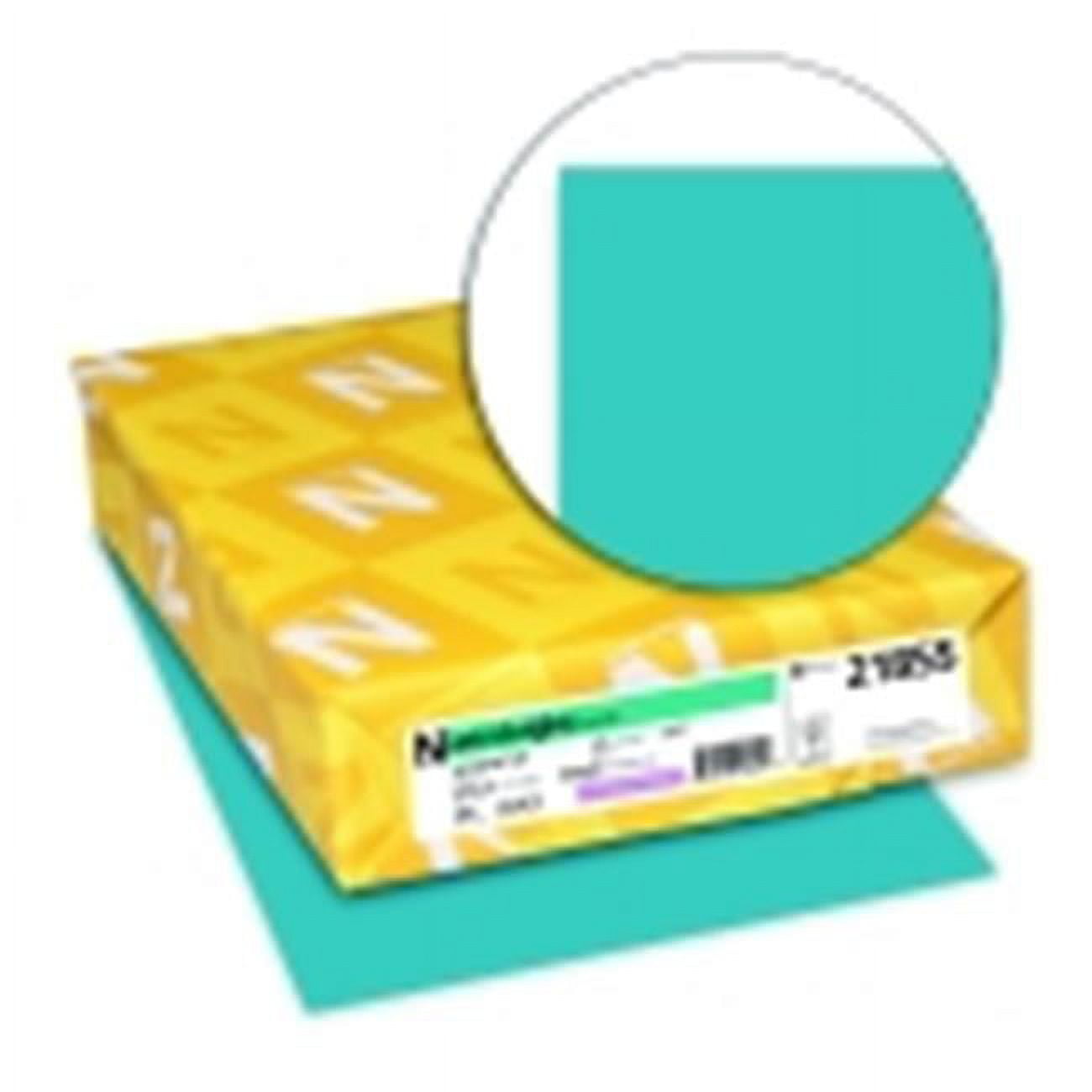 Astrobrights 8.5 x 11 in. Paper Acid-Free Card Stock - Terrestrial Teal ...