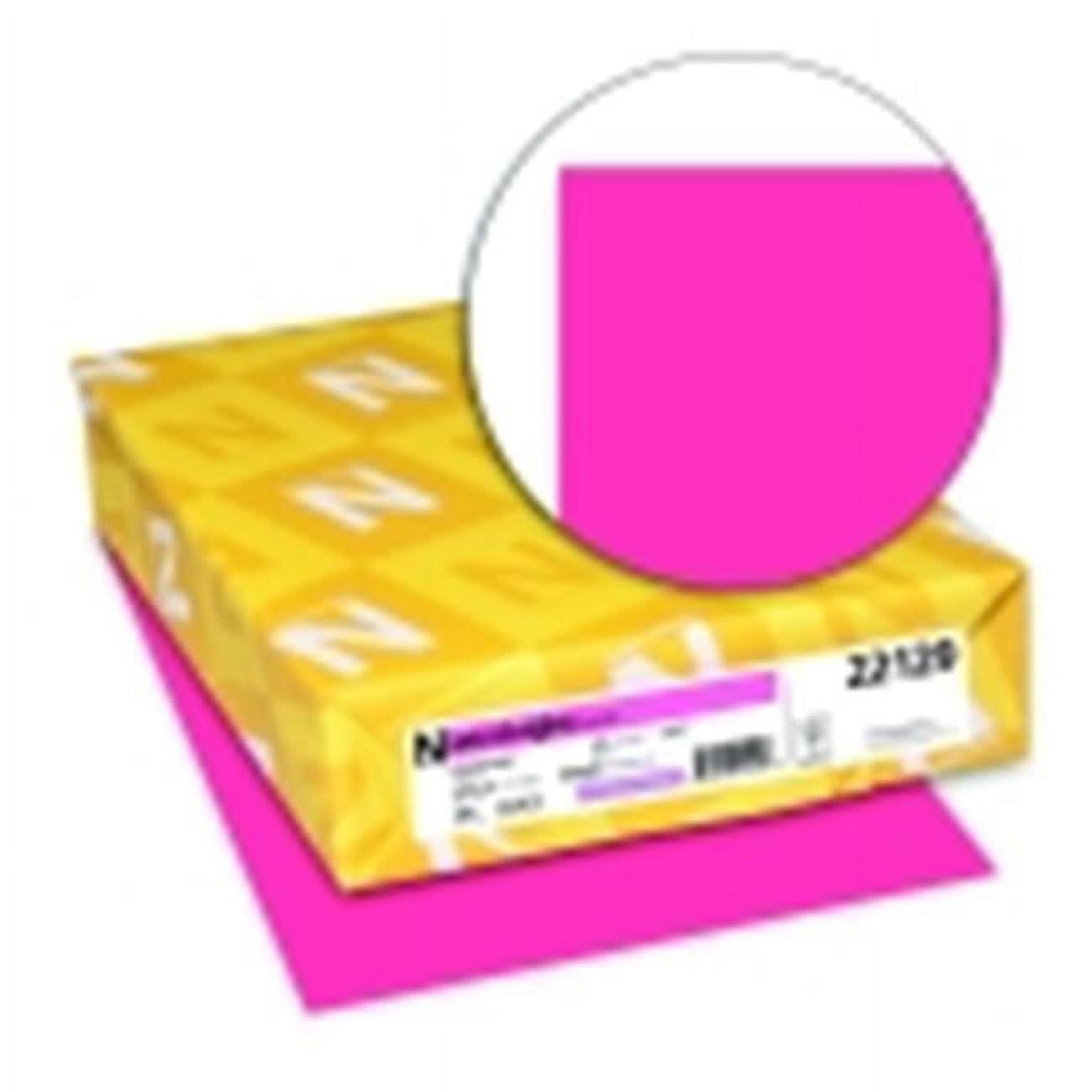 Astrobrights 8.5 x 11 in. Premium Copy Paper - Plasma Pink, Pack 500 ...