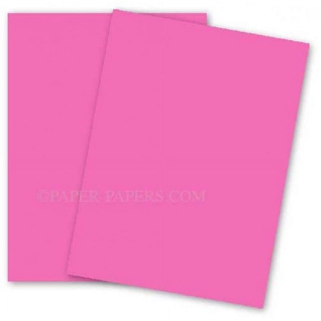 Astrobrights 8.5X11 Card Stock Paper - PULSAR PINK - 100lb Cover - 125 ...