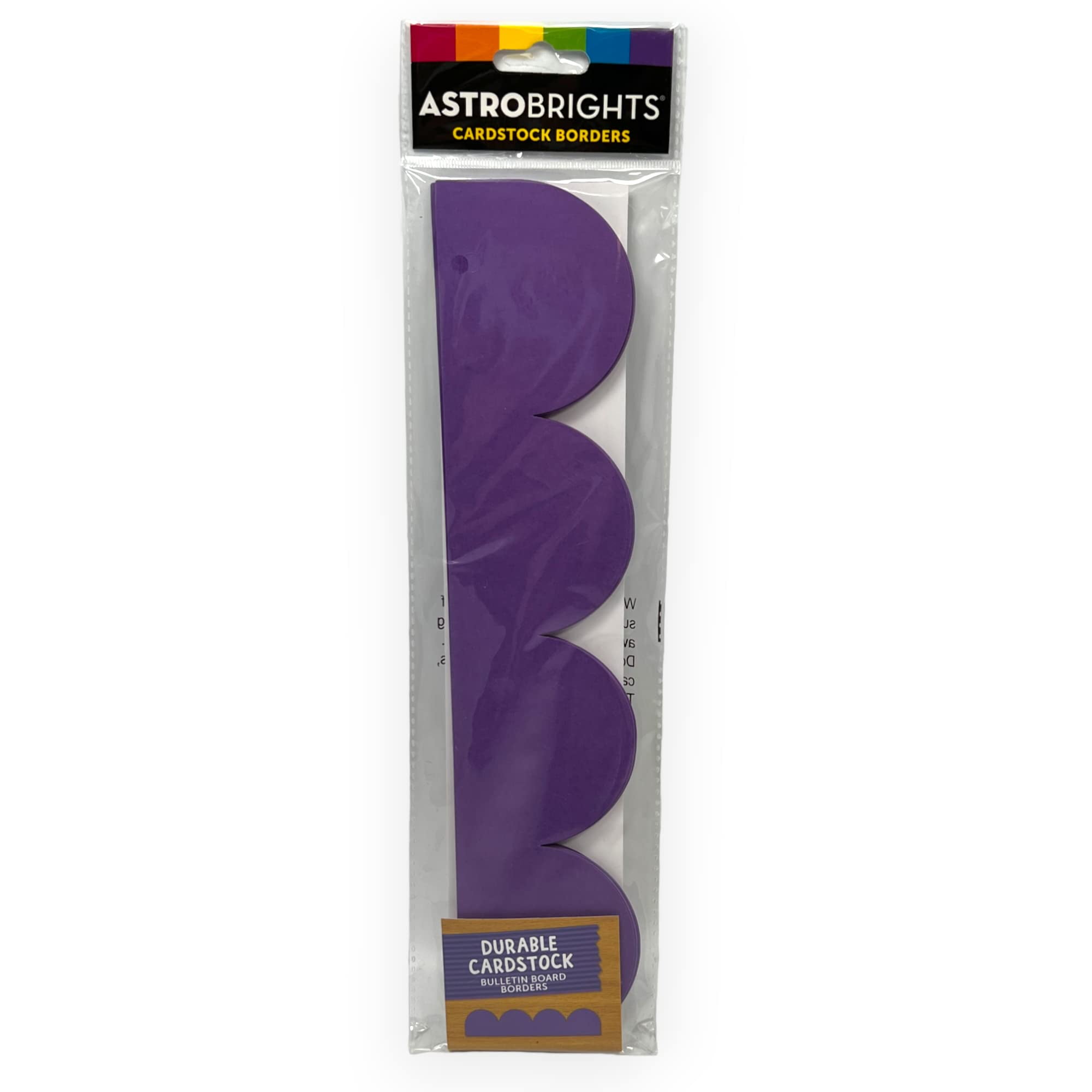 Astrobrights Bulletin Board Borders, 2" x 12", Pack of 20 Borders ...