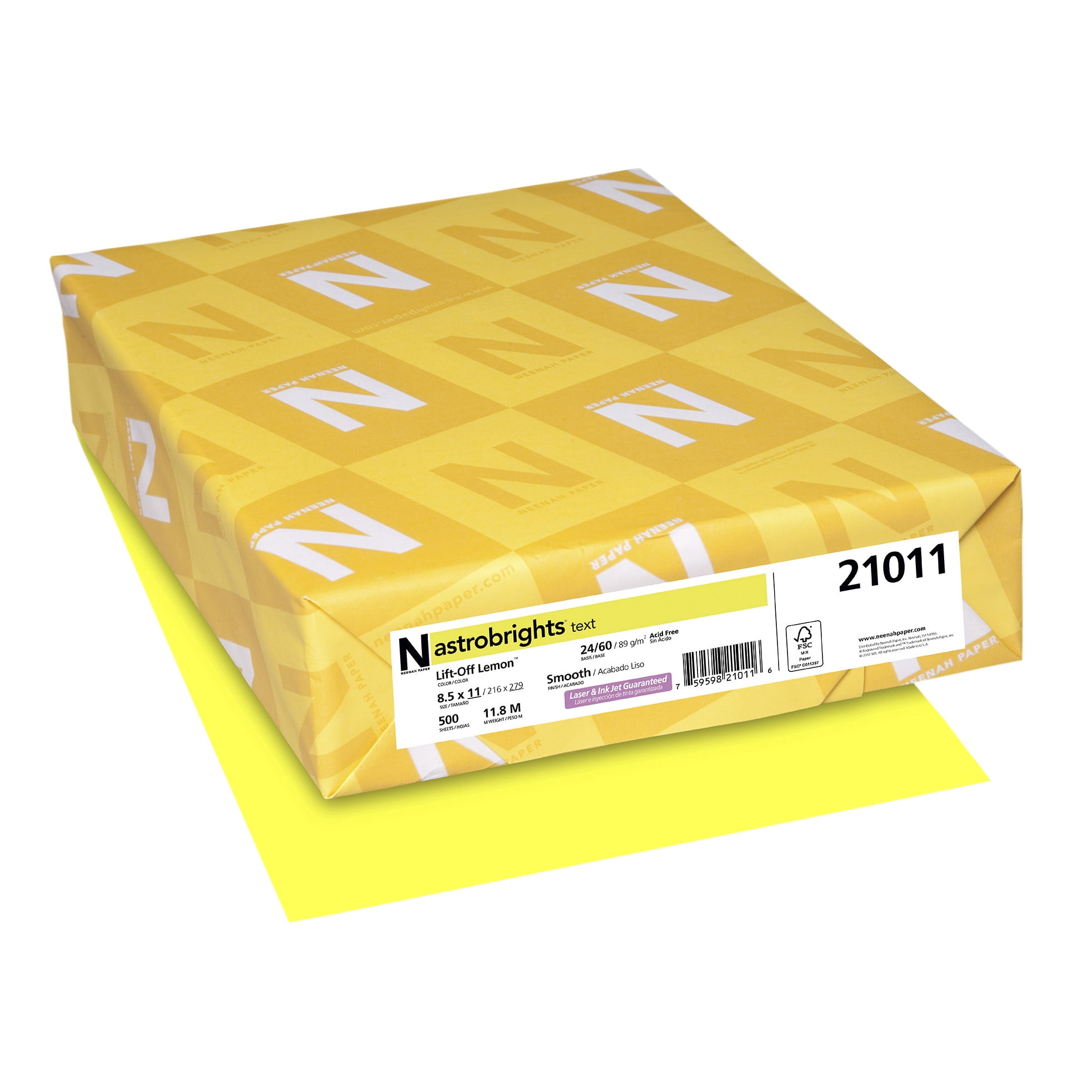 Astrobrights Colored Copy Printer Paper, Premium, 8-1/2 x 11 Inches ...