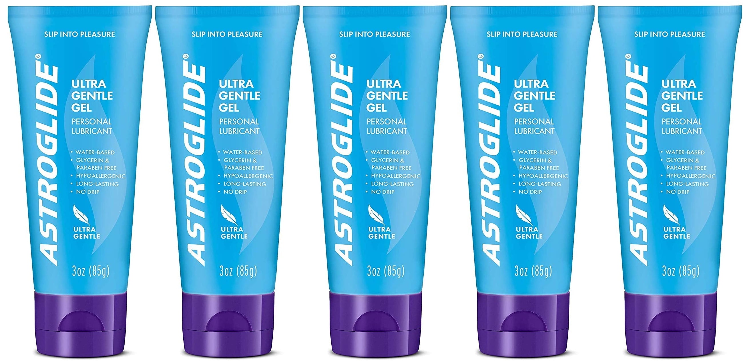 Astroglide Ultra Gentle Gel Personal Lubricant Sensitive Skin - 3oz ...