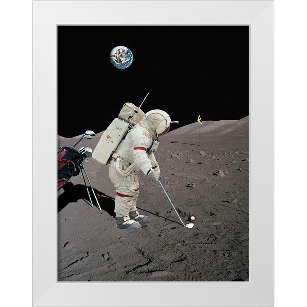 Astrolabs 15x18 White Modern Wood Framed Museum Art Print Titled ...