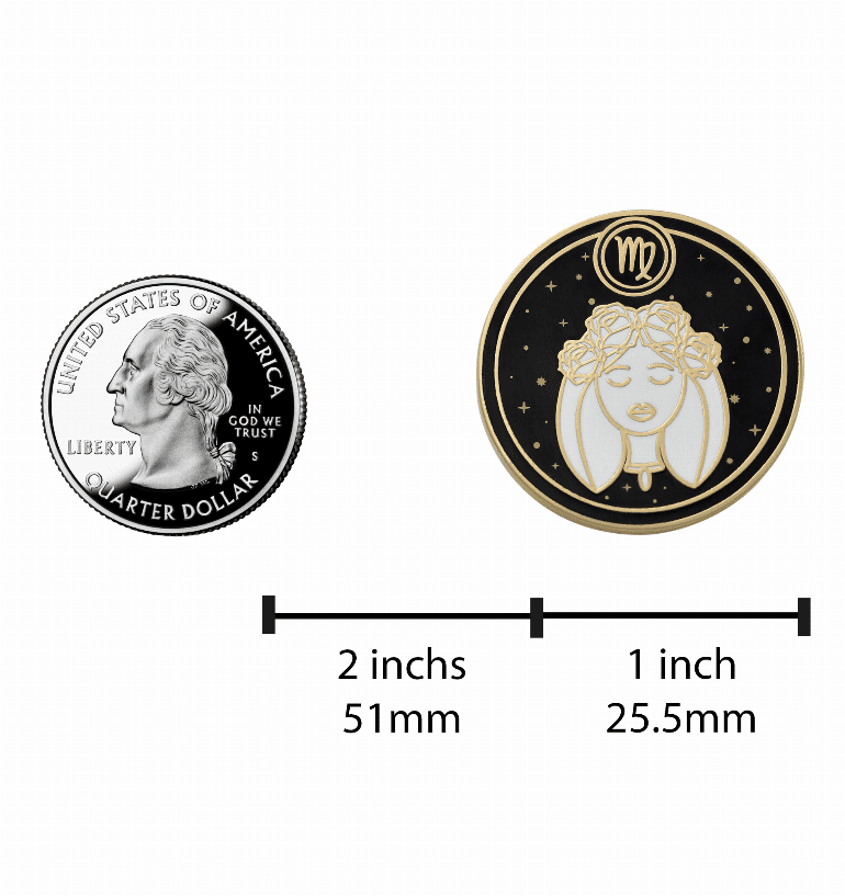Astrological Sign Pin - Star Sign / Astrology Enamel Pins for Birth ...