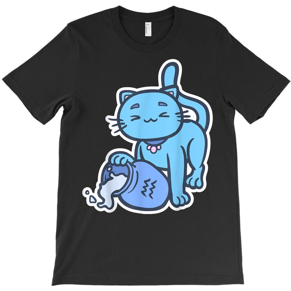 Astrology Cats Aquarius Themed Funny and Cute Zodiac and Horoscope H36899 Unisex T-Shirt, Up to ...