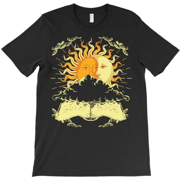 Astrology Celestial Bodies Bohemian Sun Astronomy Moon Astrol - Soft Touch H017 T-Shirt, for Men ...