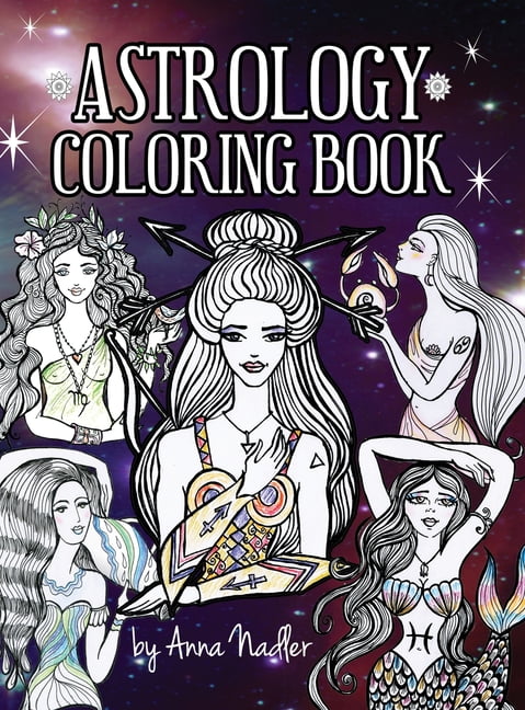Astrology Coloring Books: Astrology Coloring Book: Dive deep into this ...