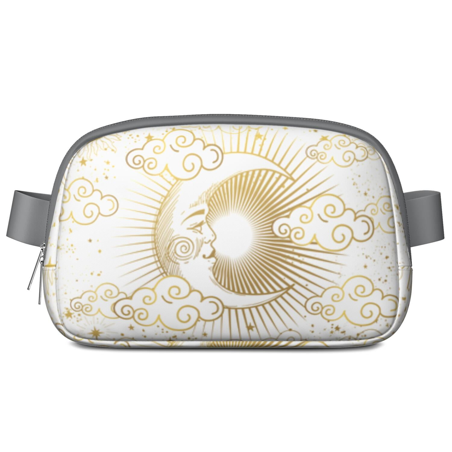 Astrology-Inspired Fanny Pack – Celestial Sun and Moon Design Waist Bag ...