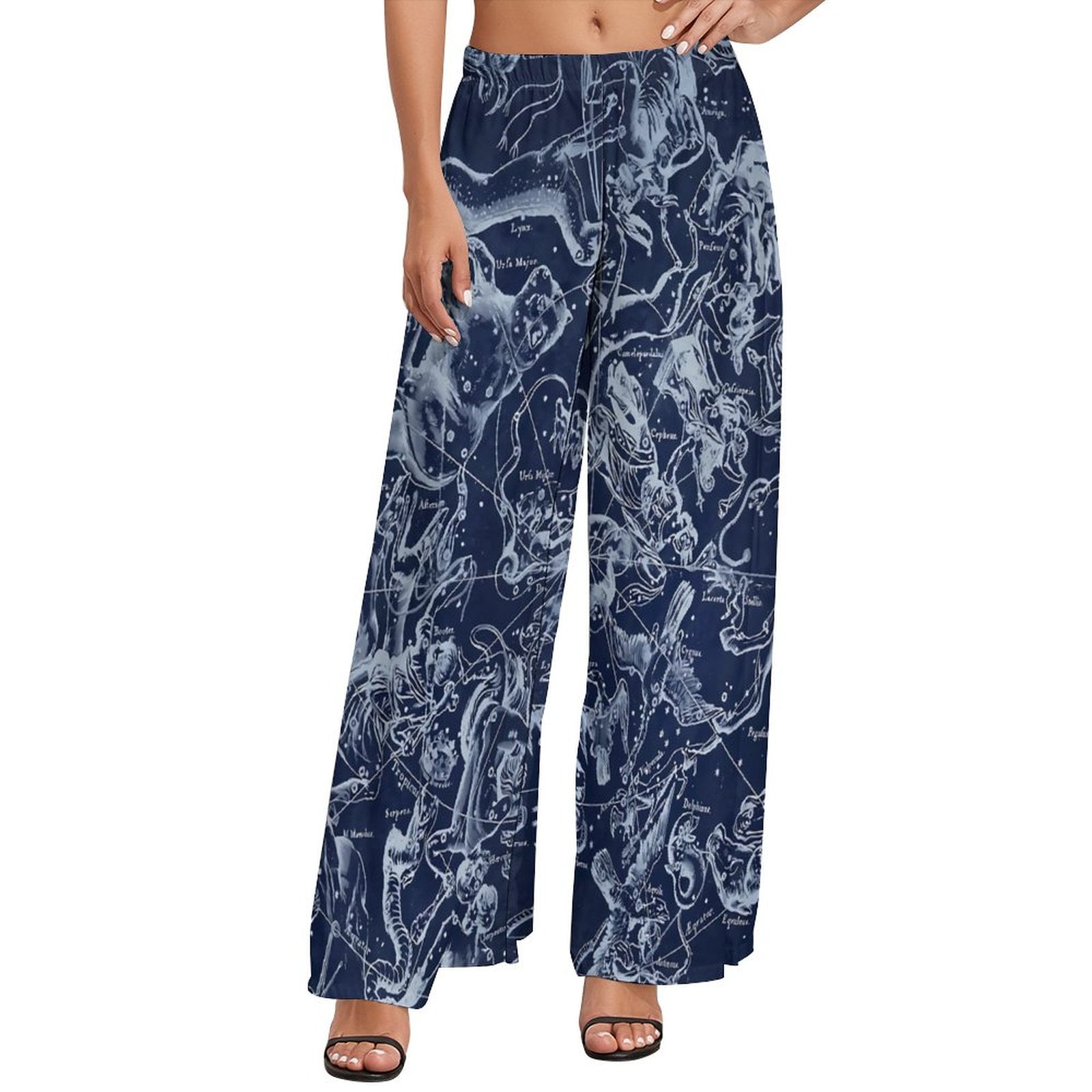 Astrology Pants High Waist Starry-Eyed Surprise Modern Trousers ...