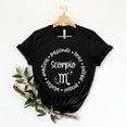Astrology Shirt, Scorpio Shirt, Horoscope Gift, Birthday Gifts, Zodiac ...