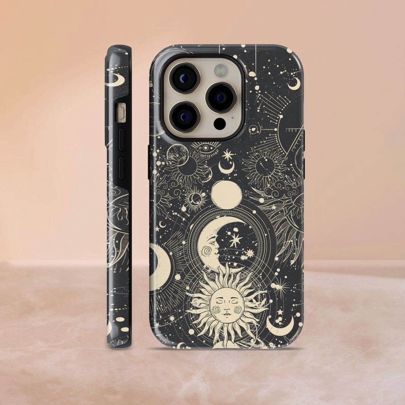 Astrology Stars Phone Case – Moon Energy Design, Compatible with iPhone ...