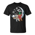 Astronaut And Alien Love Eating Pizza Exploring Space TShirt - Walmart.com