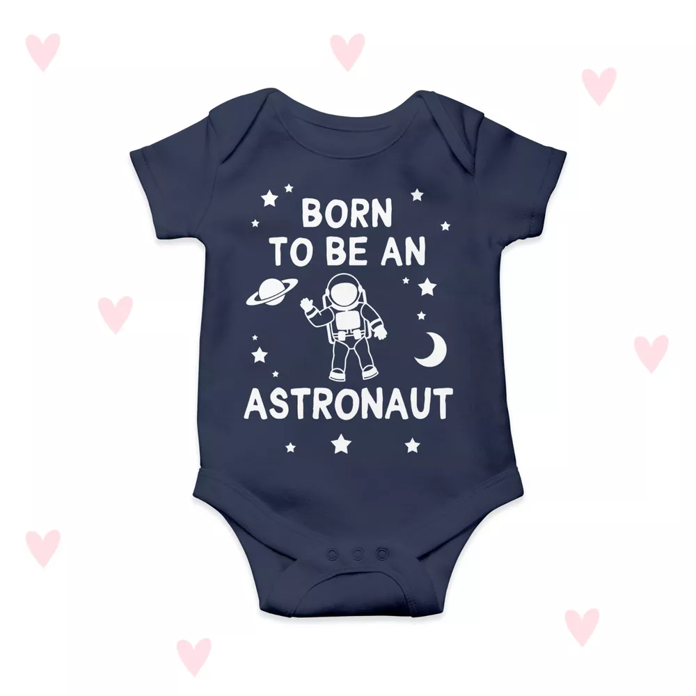 Astronaut Baby Grow Space Theme Aliens Ufo Funny Cute Boys Girls ...