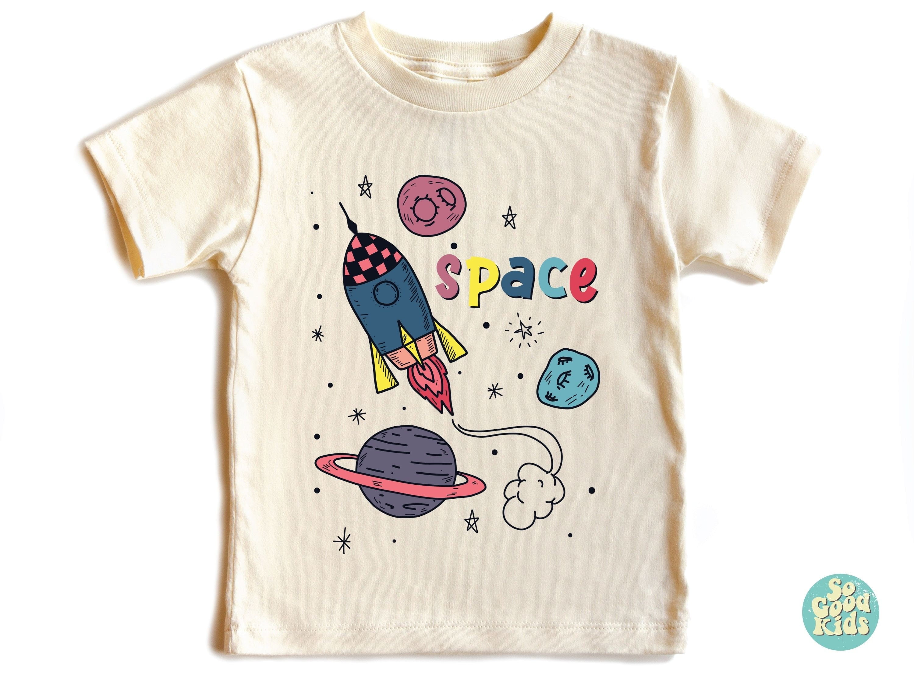 Astronaut Baby Toddler Shirt, Space Birthday Shirt, Solar System Kids ...