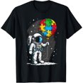 Astronaut Balloon Autism Awareness Space Autistic T-Shirt - Walmart.com