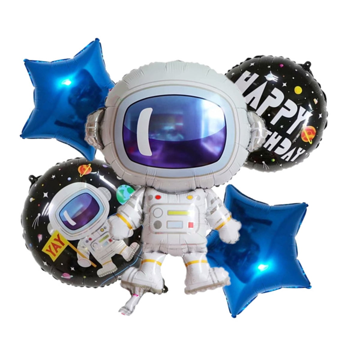 Astronaut Balloon Outer Space Party Rocket Foil Balloons Galaxy Theme ...