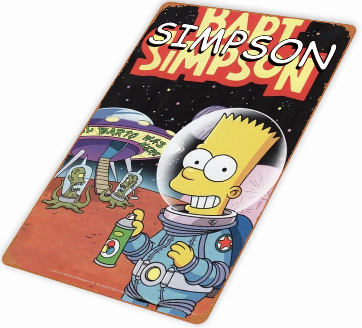 Astronaut Bart Simpson 200 Piece Wooden Jigsaw Puzzles For Adults ...