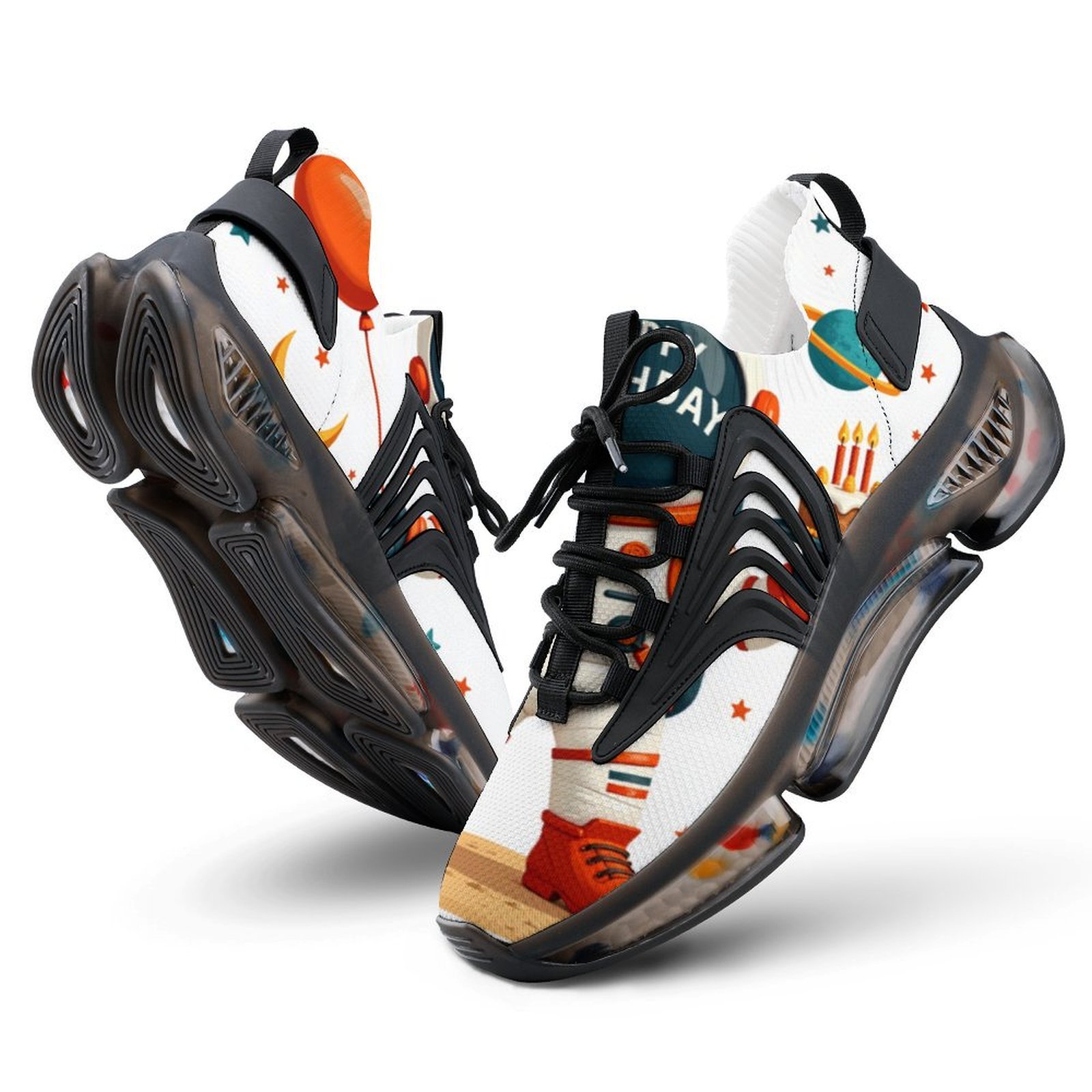 Astronaut Birthday in Outer Space Walking Shoes for Men Woman ...