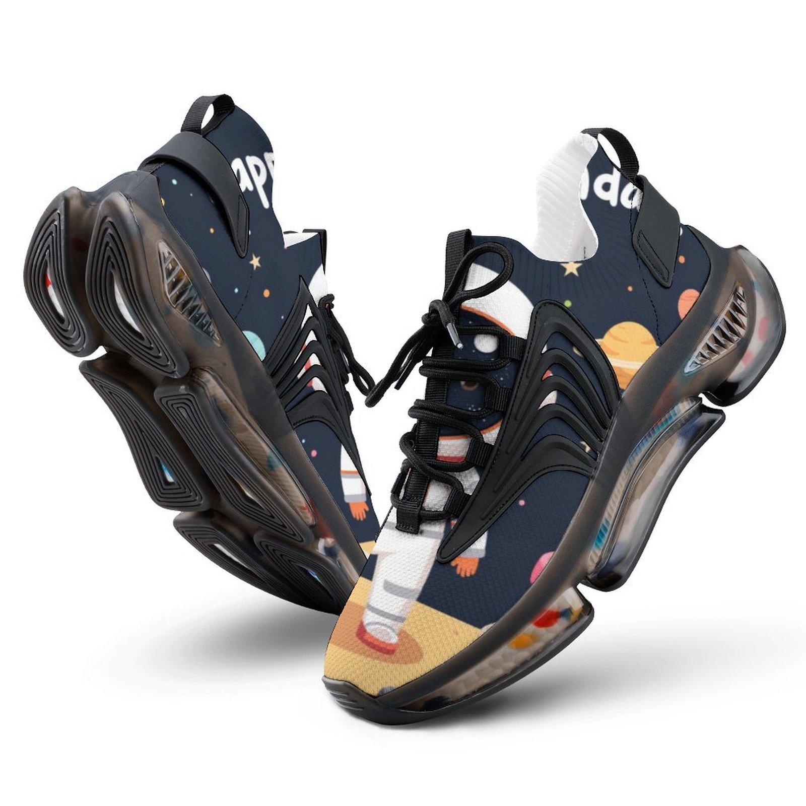 Astronaut Birthday in Outer Space Walking Shoes for Men Woman ...