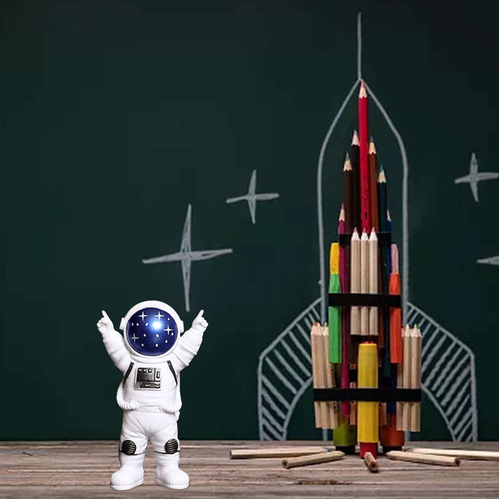 Astronaut Decor, New Astronaut Ornaments with skateboards, Cake Topper ...