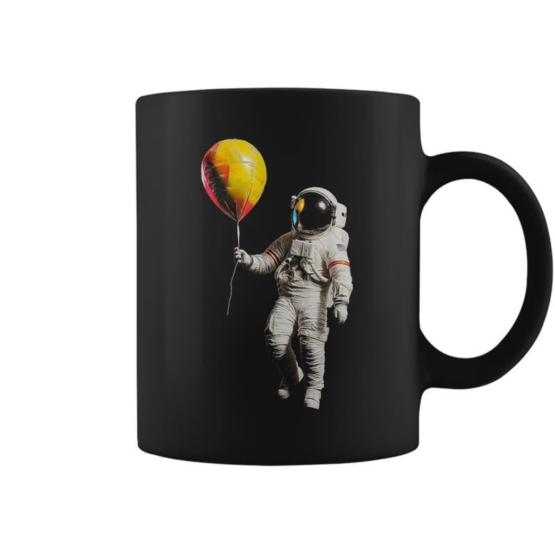 Astronaut Drawing Graphic Illustration Astronaut Coffee Mugs - Walmart.com
