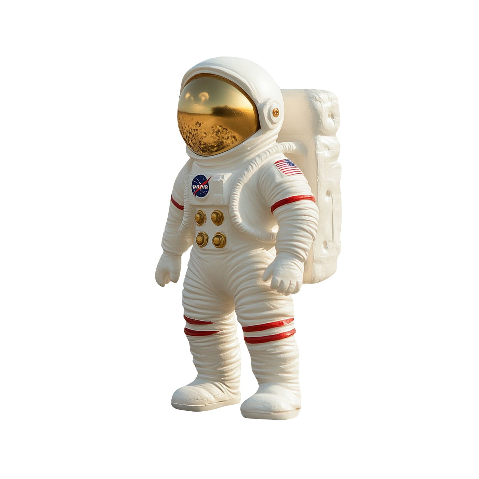 Astronaut Figurine With Gold Visor Collectible Space Decor Perfect For ...