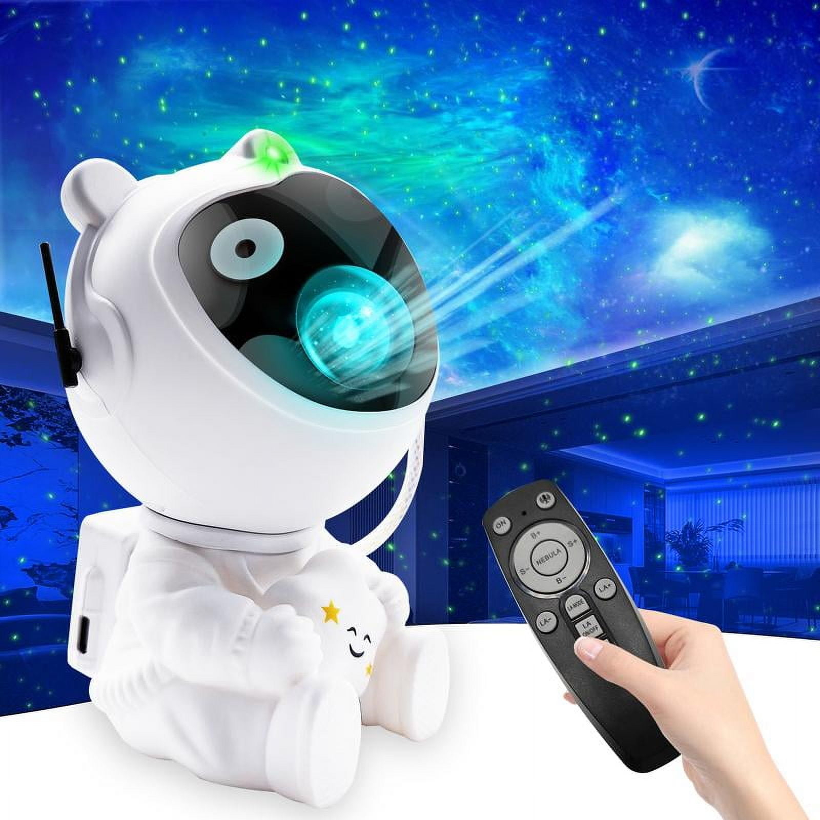 WEDEESUN Astronaut Galaxy Projector with Timer and Remote, LED Nebula ...