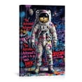 Astronaut Graffiti Art Space Exploration Outer Sci-Fi Cosmic Street ...