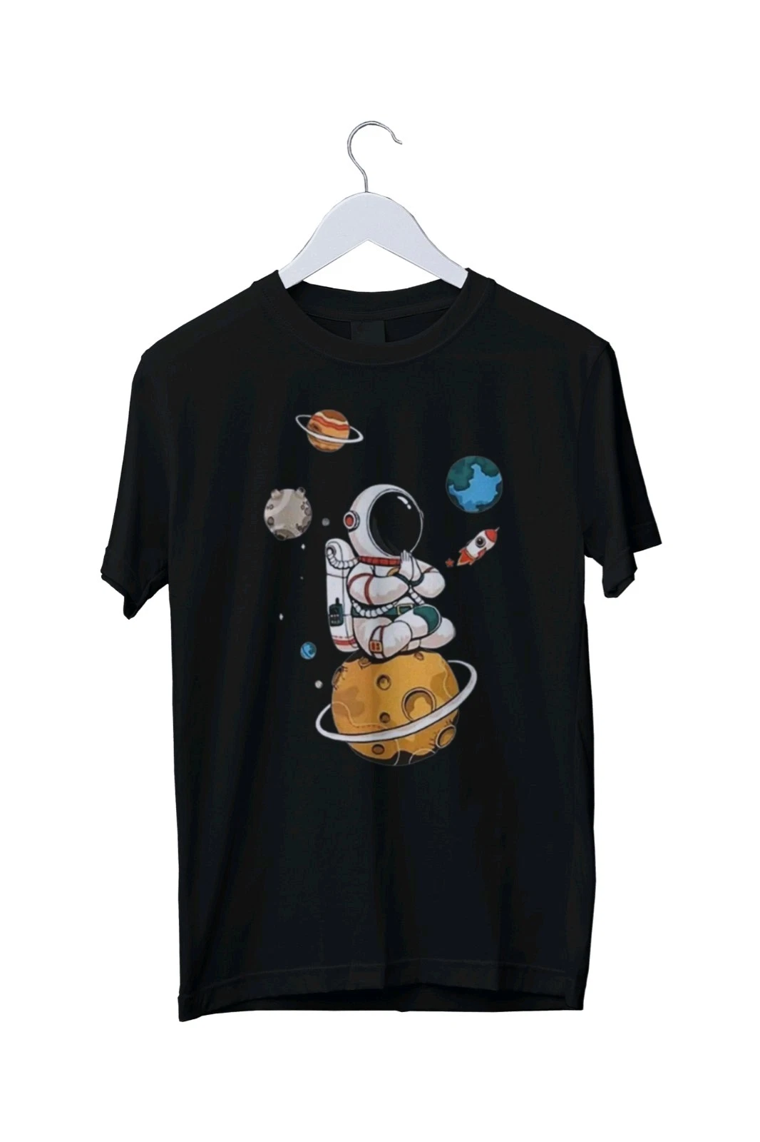 Astronaut Graphic Print T-Shirt Mens Unisex S M L XL 2 3 4 XL - Walmart.com