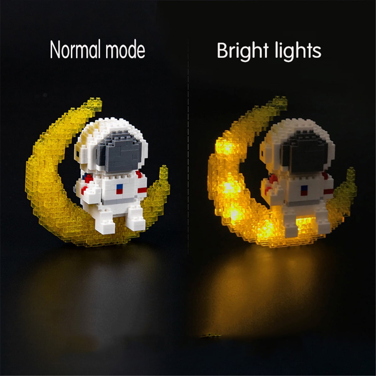 Astronaut Mini Building Blocks - Building Blocks Space Astronaut Model ...