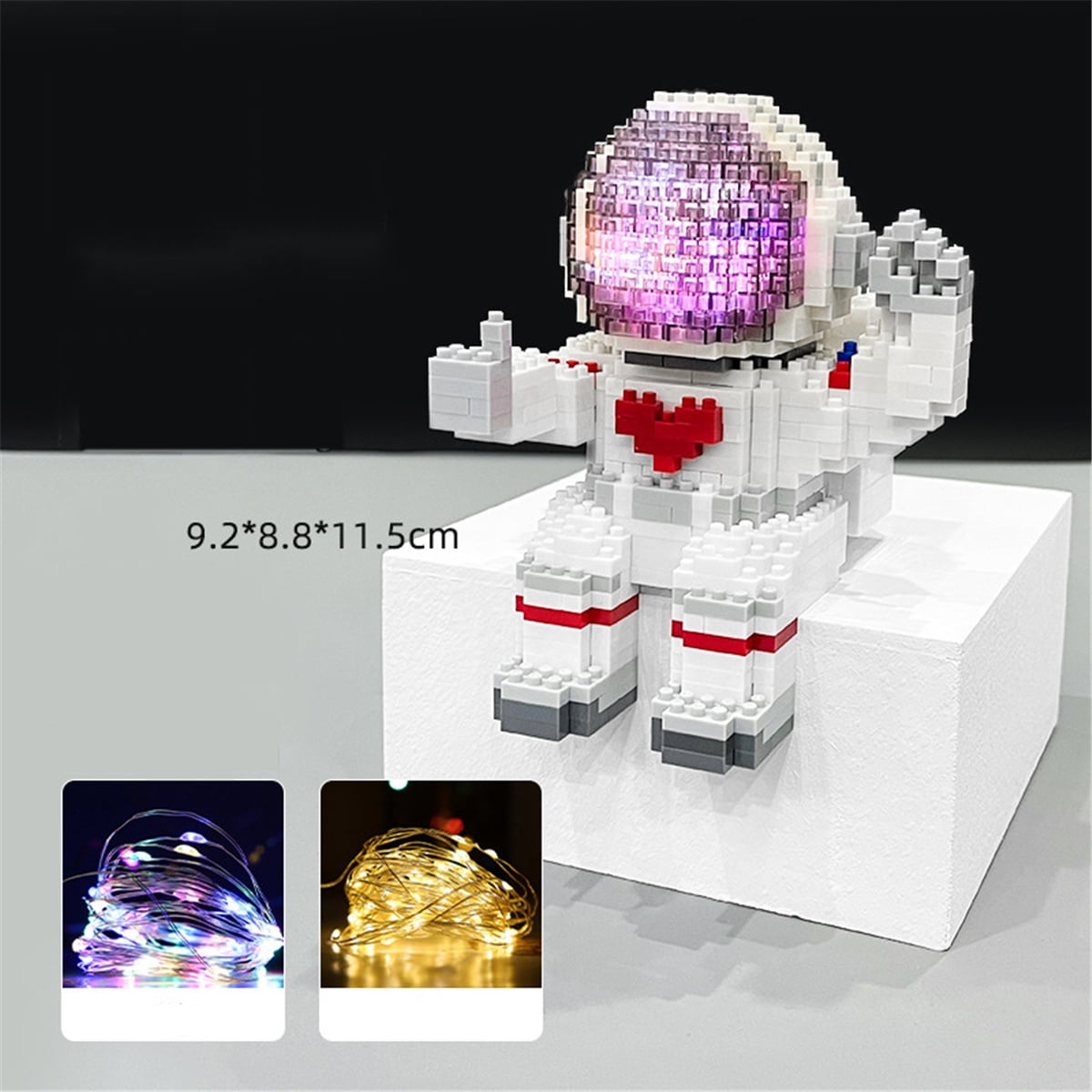 Astronaut Mini Building Blocks - Building Blocks Space Astronaut Model ...