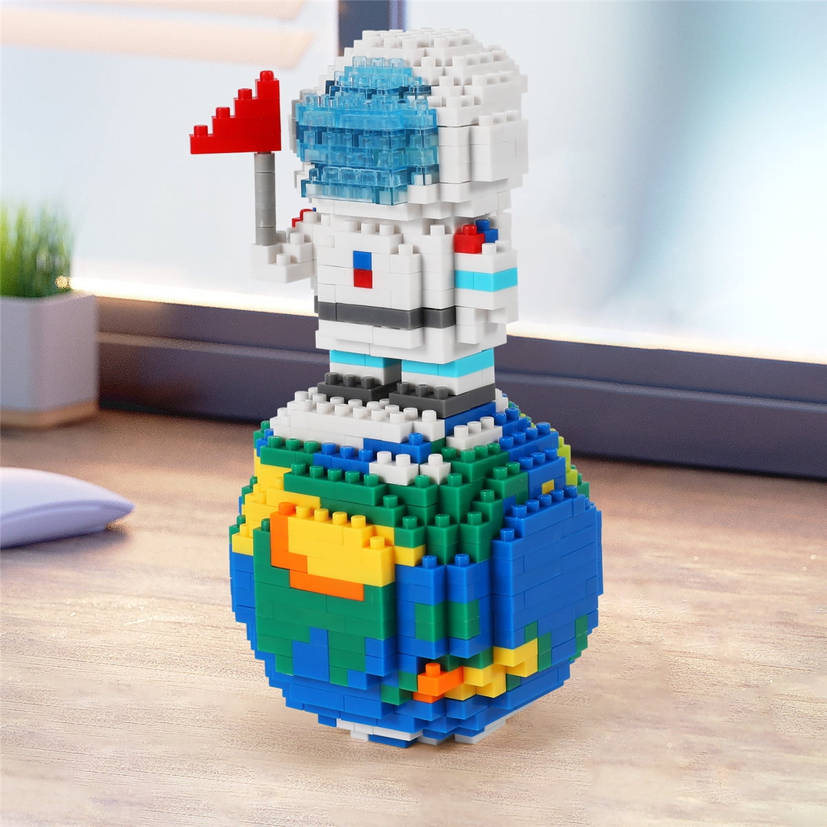 Astronaut Mini Building Blocks - Building Blocks Space Astronaut Model ...