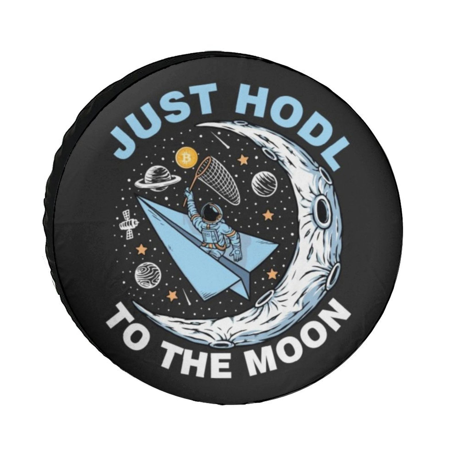 Astronaut And Planet Graphic (10) Spare Tire Cover,Universal Wheel Tire ...