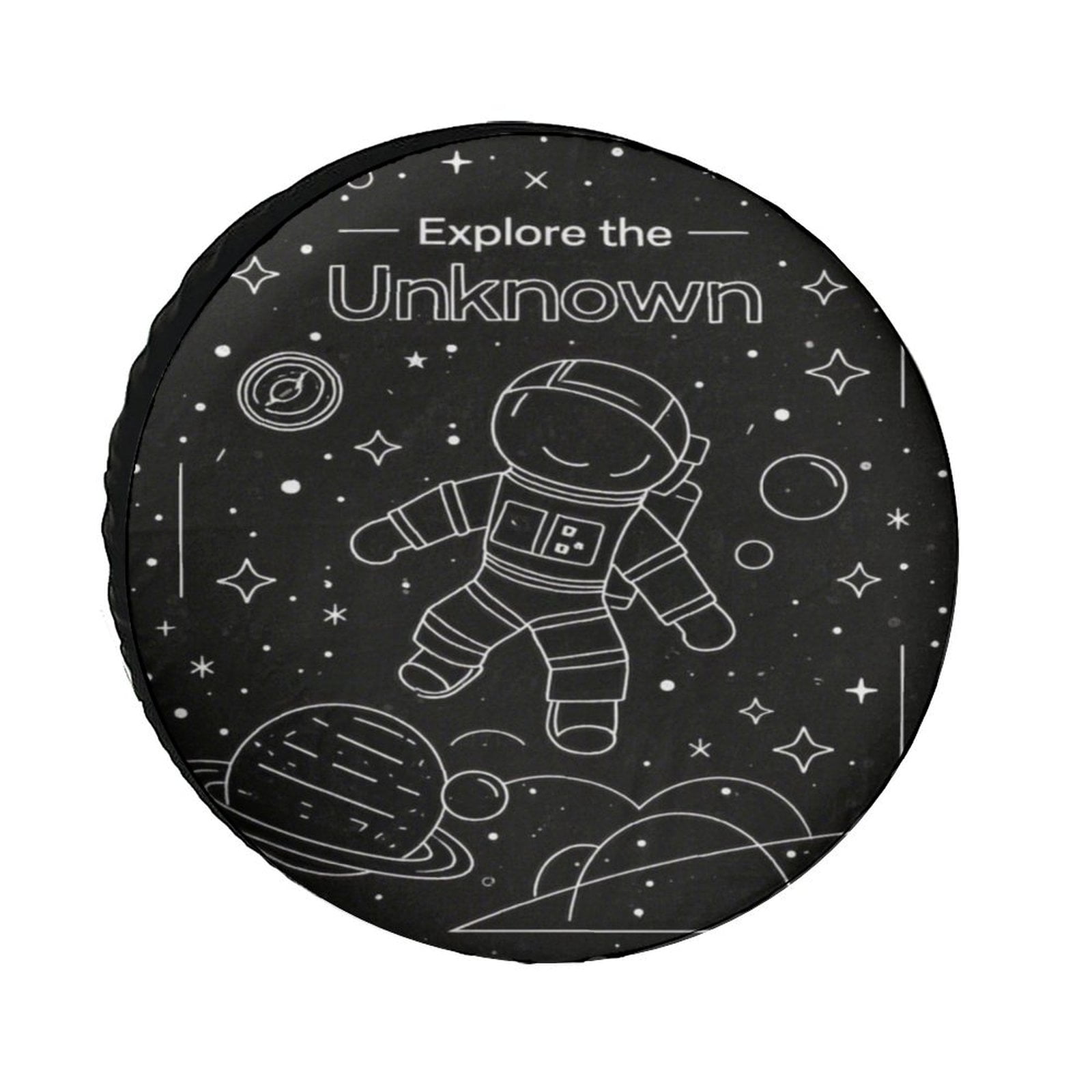 Astronaut And Planet Graphic (16) Spare Tire Cover Tire Covers ...