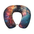 Astronaut Planet Space Galaxy Psychedelic Ergonomic Memory Foam Travel ...