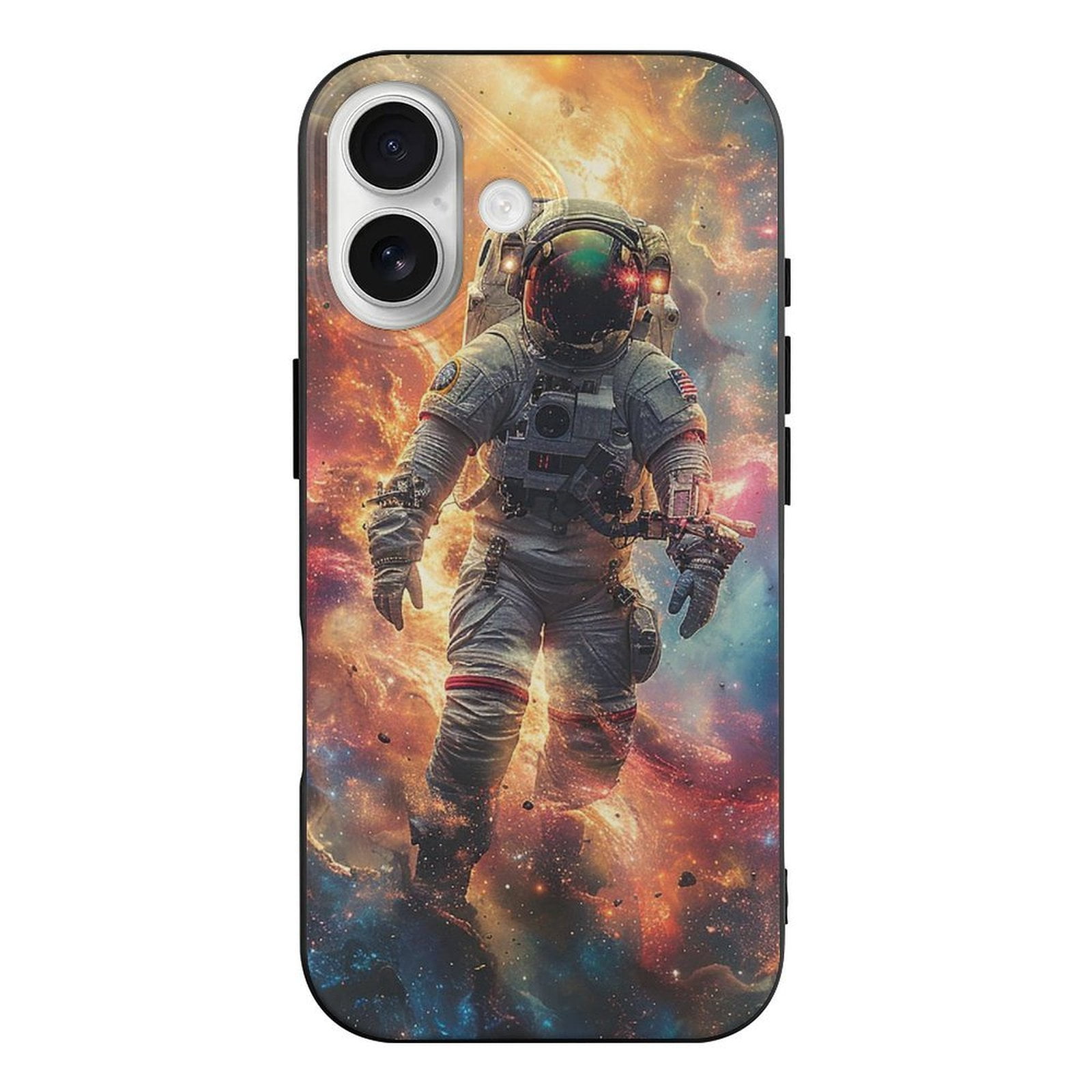 Astronaut Planet Space Galaxy Psychedelic Phone Case Compatible with ...