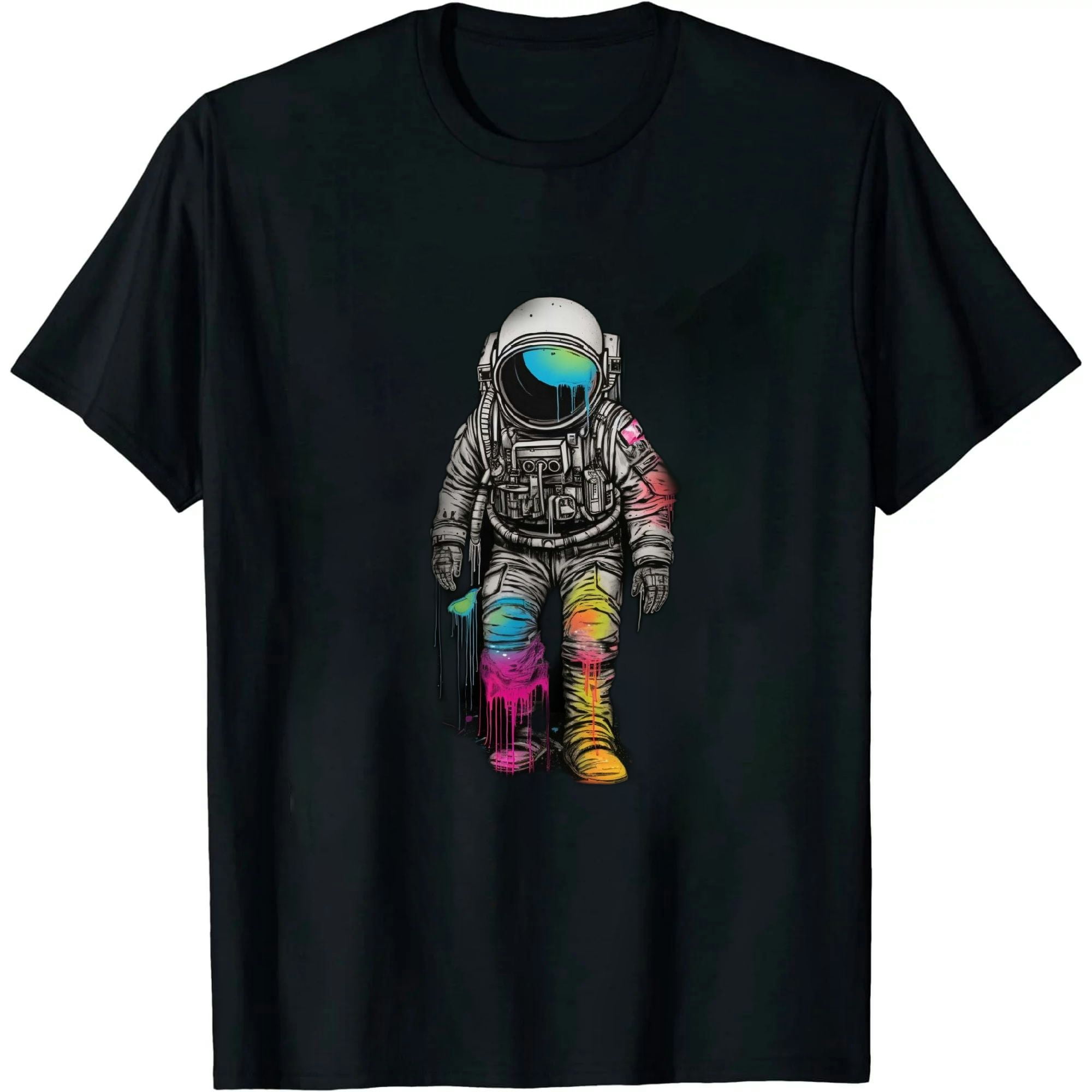 Astronaut Planets Astronaut Science Space T-Shirt - Walmart.com