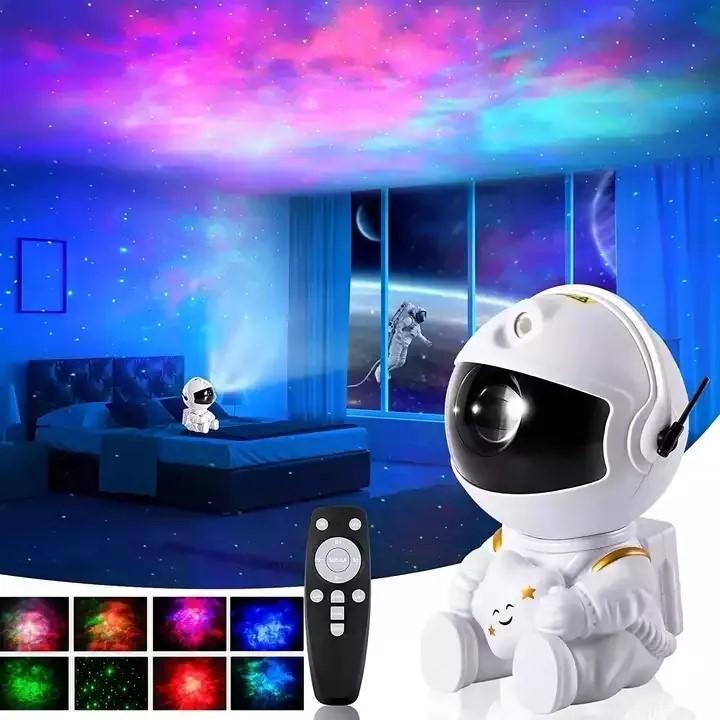 Astronaut Projector Nebula 8 Light Effects, Remote Control - Bedroom ...