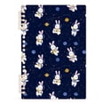 Astronaut Rabbit Pattern A5 Notebook Refillable 60 Sheets Detachable ...