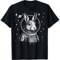Astronaut Rabbit Space Bunny Mom T-Shirt - Walmart.com