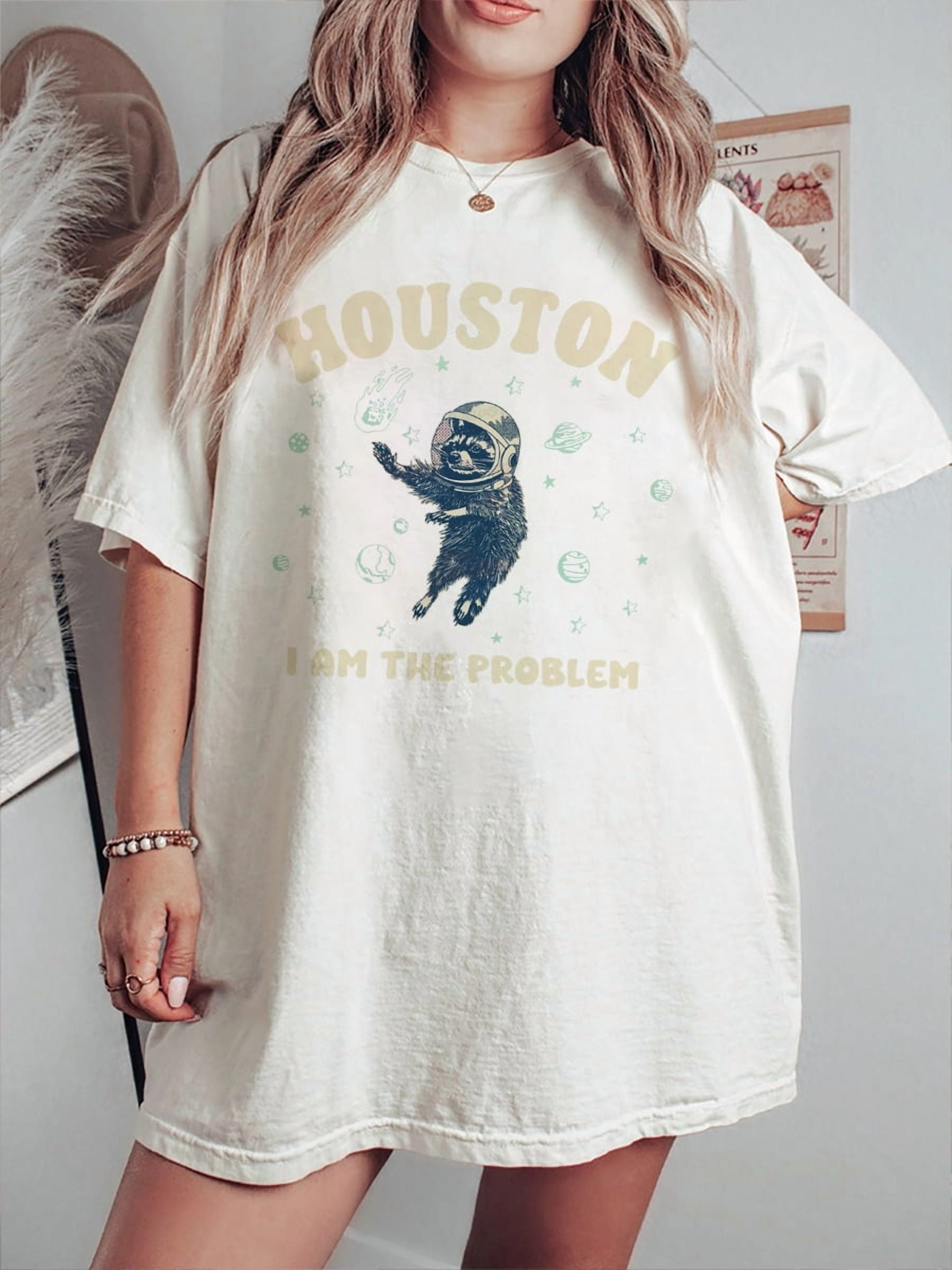 Astronaut Raccoon T-Shirt - Walmart.com