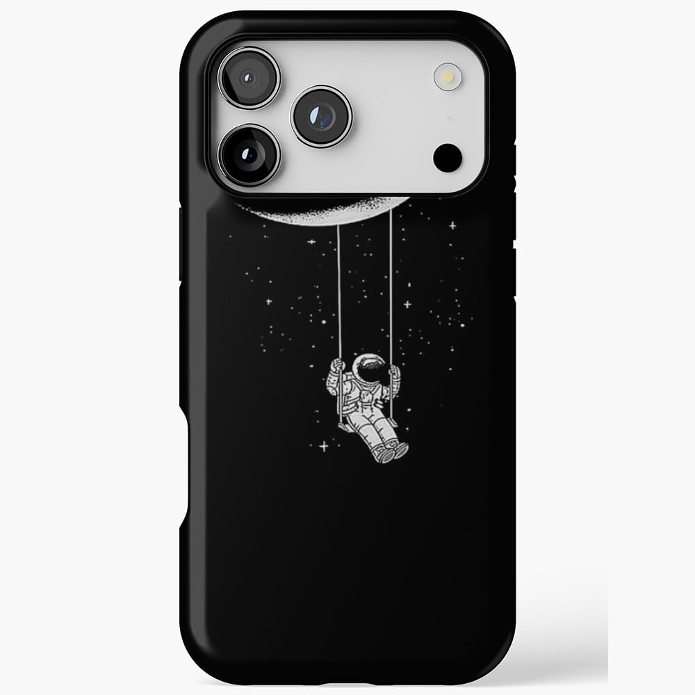 Astronaut Riding A Swing In Space Phone Cover for iPhone 11 12 13 14 15 ...