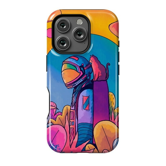Astronaut Space Adventure Cosmic Theme Phone Case for 11 12 13 14 15 16 ...