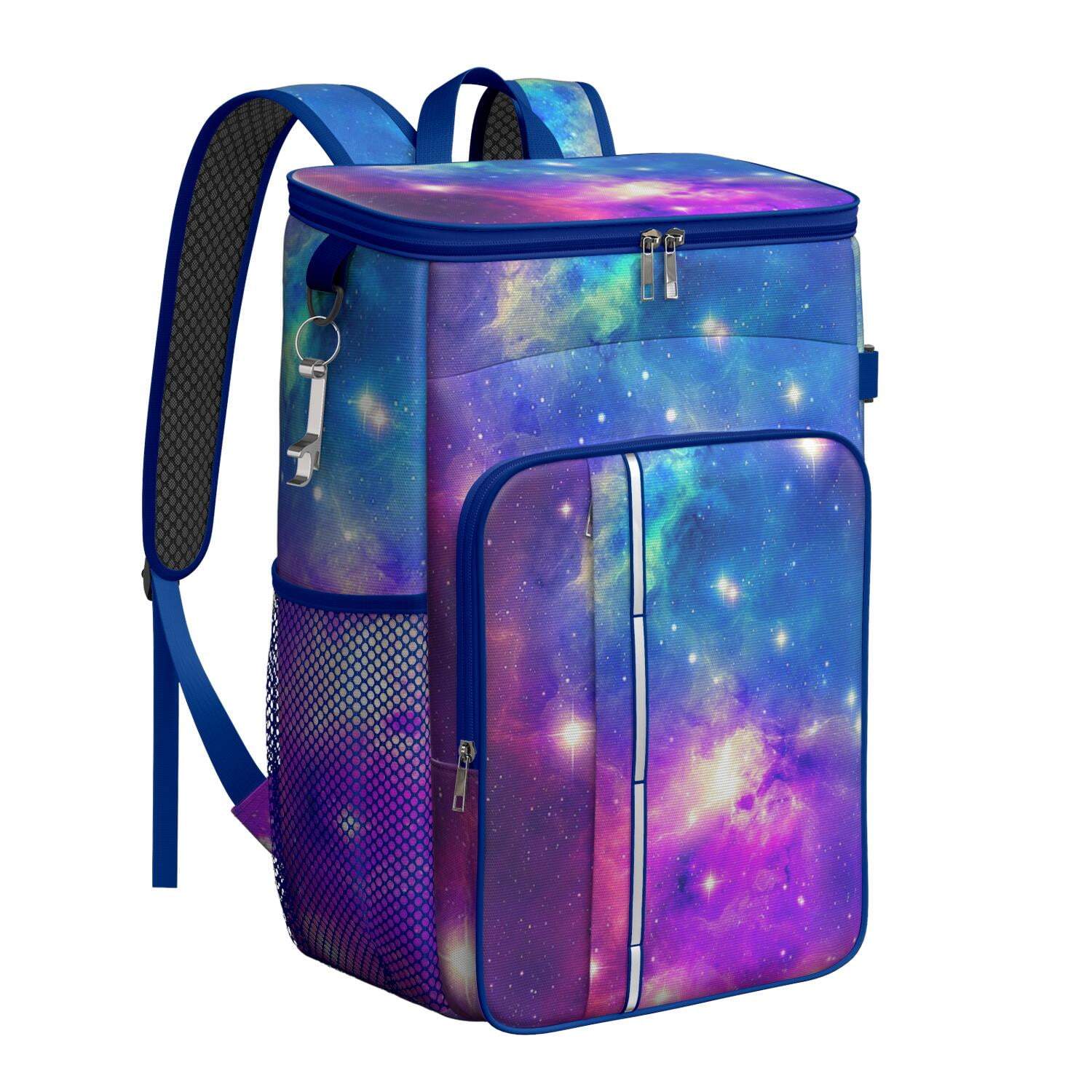 Astronaut Space Backpack Cooler, Insulated Leakproof Bag with Starry ...