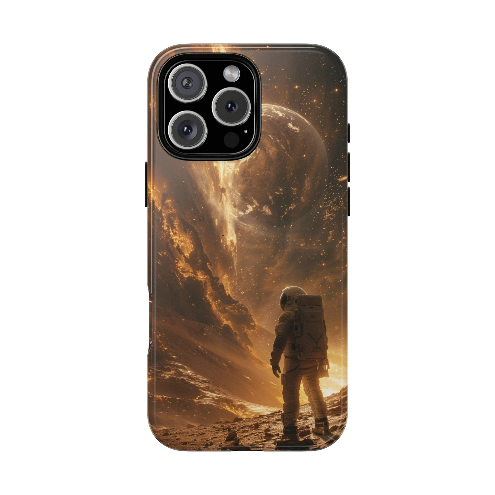 Astronaut Space Explorer Cosmic Adventure Artwork Phone Case with ...