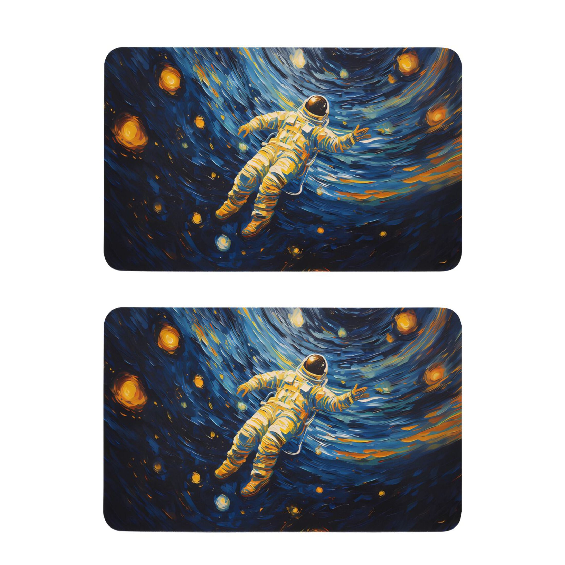 Astronaut Space Fridge Magnetic Sticker Refrigerator Magnets Kitchen ...